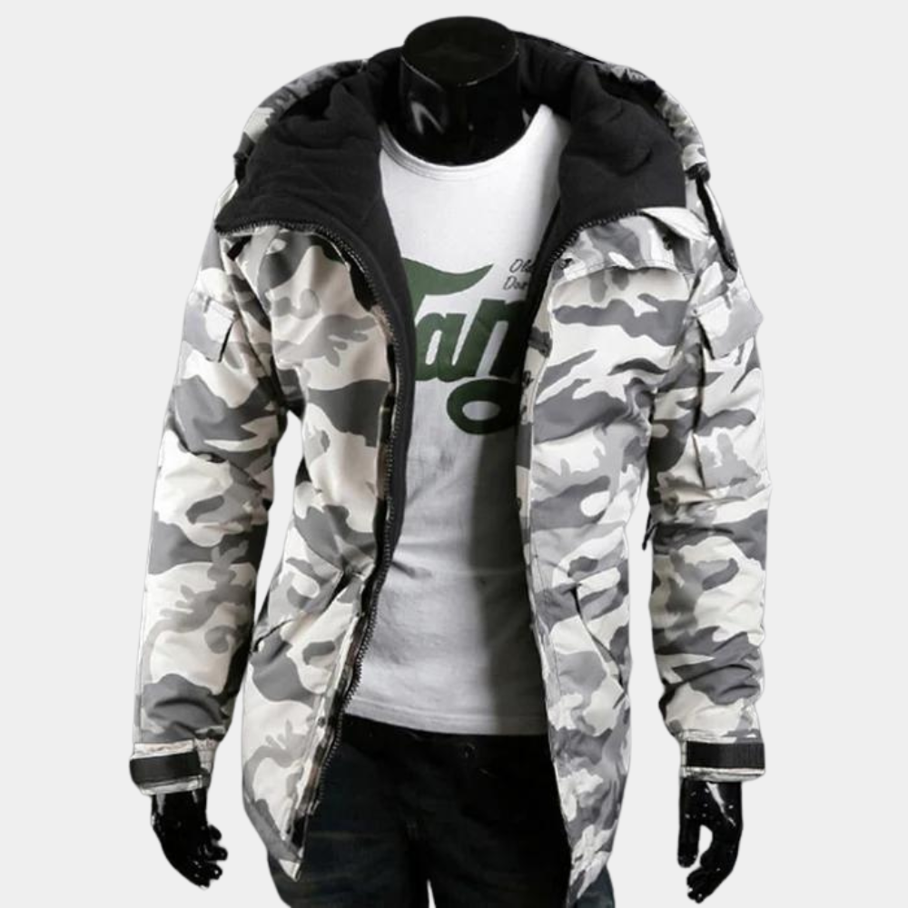 Camouflage Winter Jacket for Men – Zola london